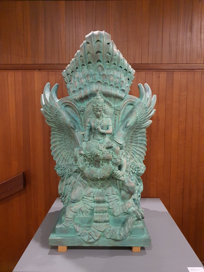 Potret Karya Seni Jalan Nusantara di Markas Besar UNESCO