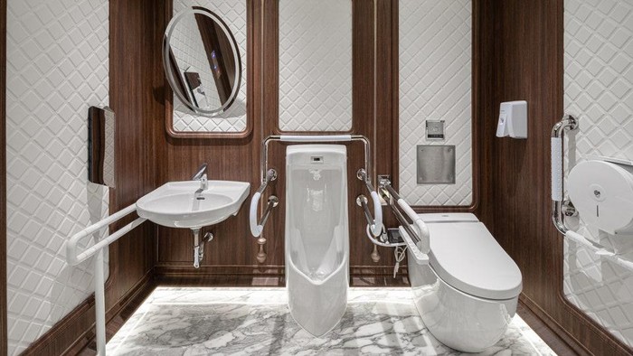Begini Potret Toilet Umum 'Paling Cantik di Dunia'