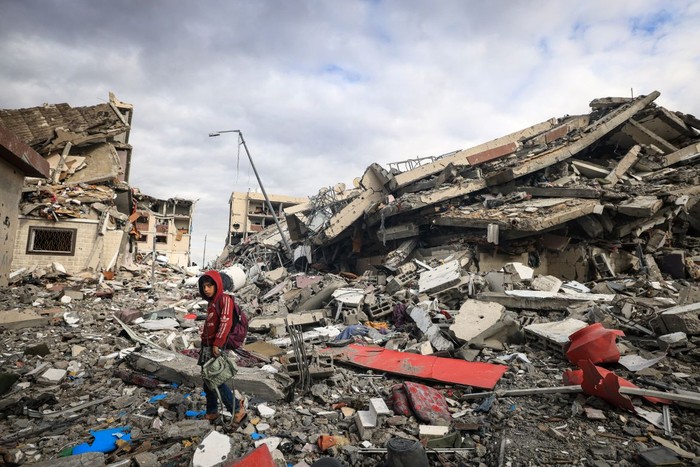 Tragis! 10 Potret Hancurnya Bangunan di Gaza, Ada Sekolah hingga Rumah ...