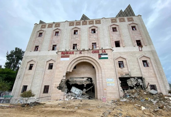 Tragis! 10 Potret Hancurnya Bangunan di Gaza, Ada Sekolah hingga Rumah Sakit