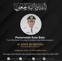 Jenazah Eddy Rumpoko Diusulkan Dimakamkan di TMP Kota Batu