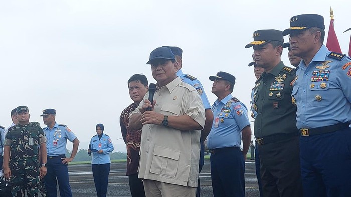 Prabowo: Kemenhan Berjuang Perbaiki Kualitas Hidup Prajurit-Alutsista AU Prabowo: Kemenhan Berjuang Perbaiki Kualitas Hidup Prajurit-Alutsista AU