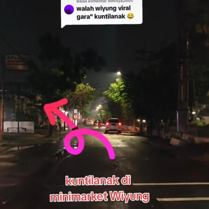 Viral Video Kuntilanak di Minimarket Wiyung Surabaya Viral Video Kuntilanak di Minimarket Wiyung Surabaya