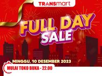 Mantul! Transmart Full Day Sale Datang Lagi, Banjir Diskon 50% + 20%