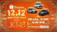 Puncak Shopee 12.12 Birthday Sale Banjir Promo Bombastis, Cek di Sini!