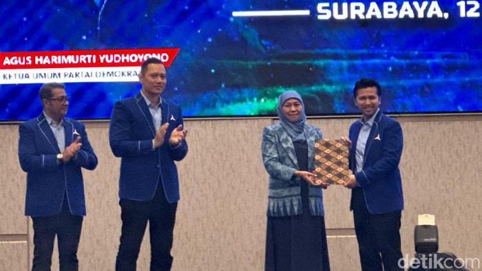 Demokrat Resmi Usung Khofifah-Emil Dardak Maju Pilgub Jatim 2024