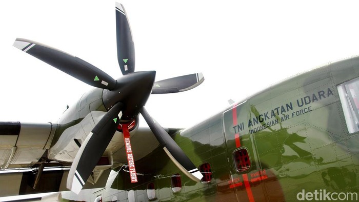 Penampakan Pesawat NC212i yang Diserahkan Prabowo ke TNI AU
