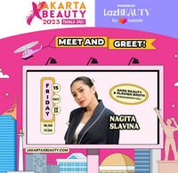 Meet & Greet dengan Nagita Slavina - Tasya Farasya di Jakarta X Beauty 2023