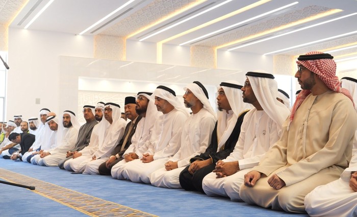 Melihat Megahnya Masjid Presiden Joko Widodo di Abu Dhabi