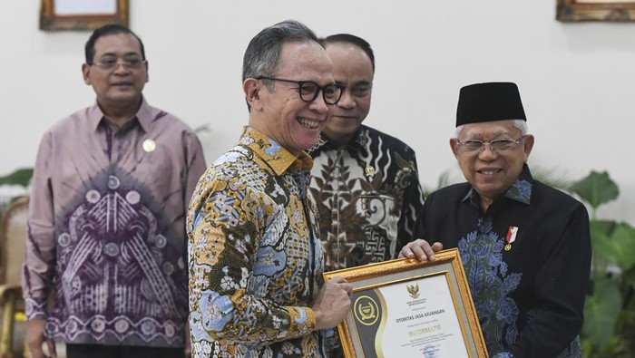 OJK Raih Anugerah Keterbukaan Informasi OJK Raih Anugerah Keterbukaan Informasi