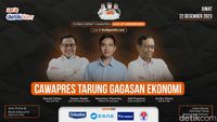 Jam Berapa Debat Pertama Cawapres 2024? Ini Jadwal, Tema dan Stasiun TV-nya