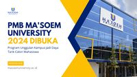 Penerimaan Mahasiswa Baru Dibuka, Ini Program Unggulan Ma'soem University