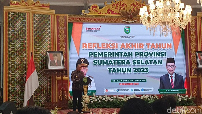 Pj Gubernur Sumsel Sebut Capaian Kinerja Pemprov 2023 Positif Ini