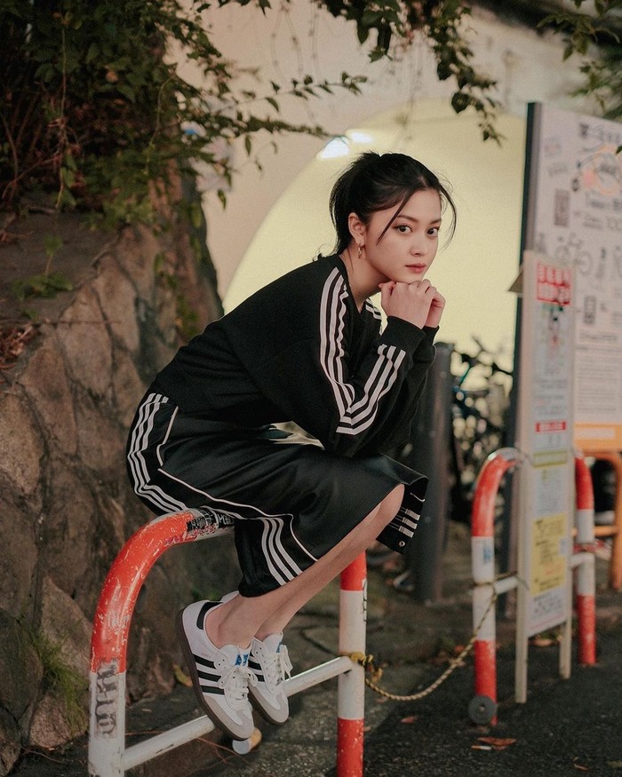 5 Potret Yoriko Angeline yang Lagi Bahagia Sendiri