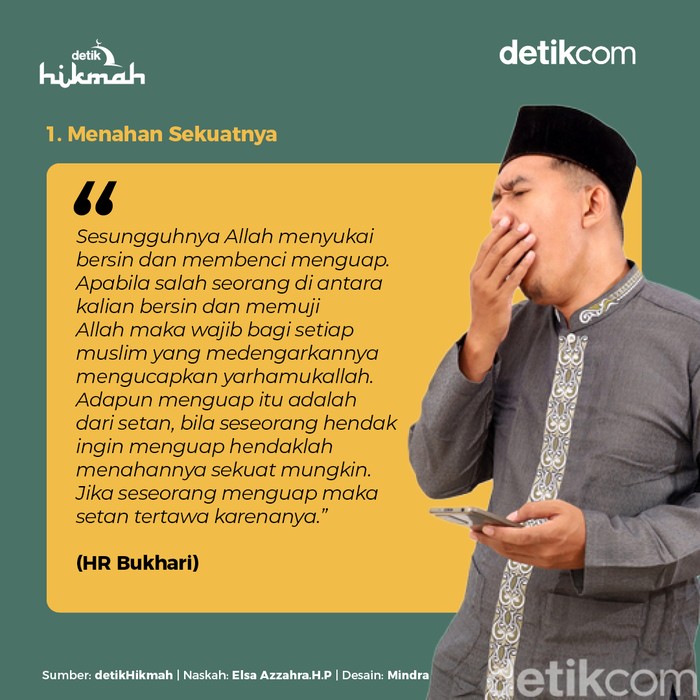 Adab ketika Menguap, Muslim Wajib Tahu!