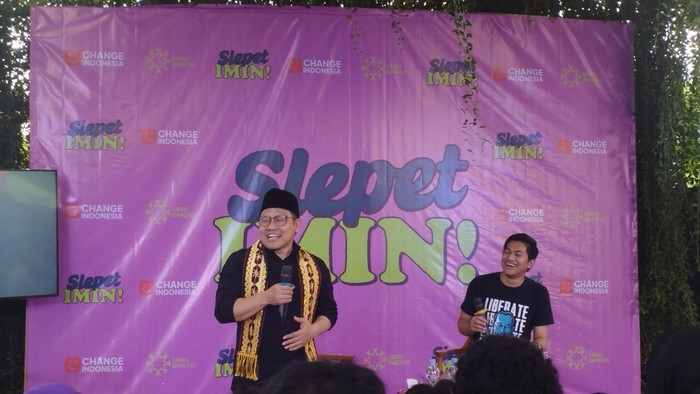 Seloroh Cak Imin soal Nilai Anies ke Kemhan: Untung Saya Nggak Jadi Menhan Seloroh Cak Imin soal Nilai Anies ke Kemhan: Untung Saya Nggak Jadi Menhan