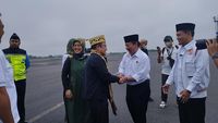 Cak Imin Tiba di Lampung, Disambut Eks Wagub Chusnunia Chalim