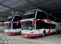 PO Mtrans Luncurkan Bus Tingkat Baru, Bodi Tentrem Dikombinasi Sasis Volvo