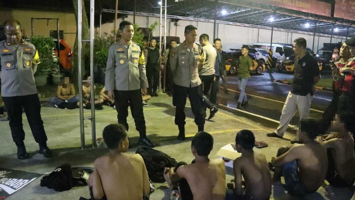 Patroli Cipta Kondisi Kota Mojokerto, 19 Motor Knalpot Brong Diamankan Patroli Cipta Kondisi Kota Mojokerto, 19 Motor Knalpot Brong Diamankan