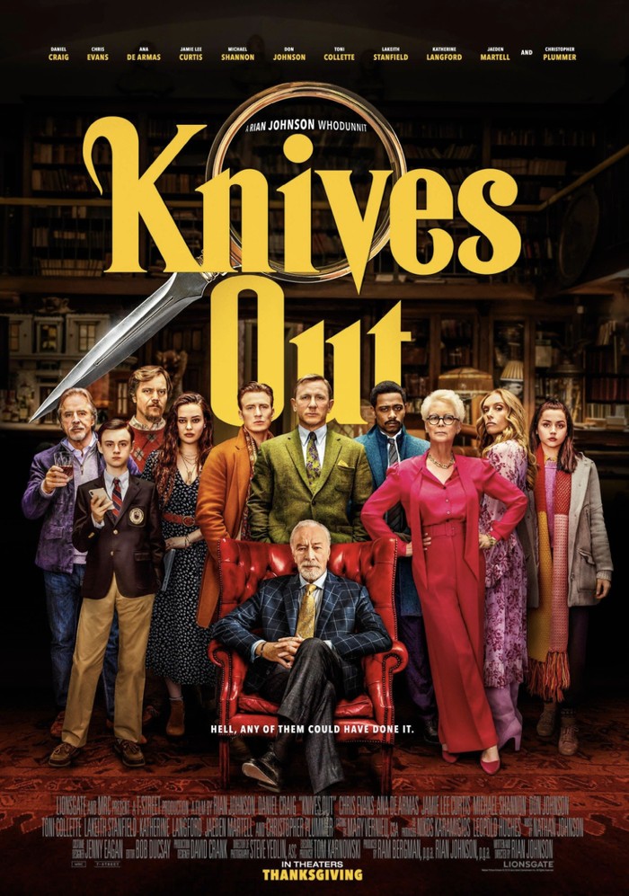 Sinopsis Knives Out di Bintang di Bioskop Trans TV, Dibintangi Ana de Armas