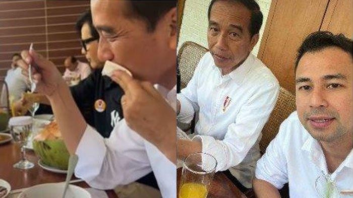 Momen Raffi Ahmad Makan Mie Ayam Bareng Zulhas hingga Prabowo