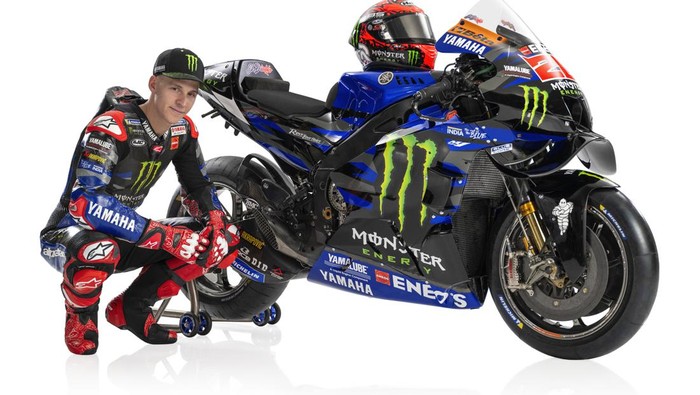 Potret Tim MotoGP Yamaha 2024: Cakar Monster, Warna Biru-Hitam Mendominasi