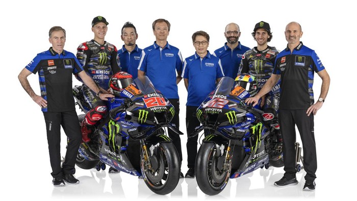 Potret Tim MotoGP Yamaha 2024: Cakar Monster, Warna Biru-Hitam Mendominasi