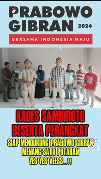 Viral Kades dan Perangkat Desa di Ngawi Dukung Prabowo-Gibran