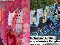 Viral 6 TPS Unik, Ada yang Dekor bak Kerajaan, Valentine Hingga Olah Sampah
