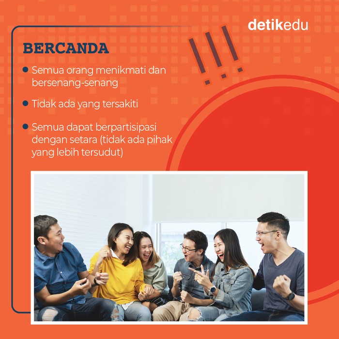 Infografis: Beda Bercanda, Bullying, Sarkasme dan Konflik