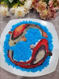 Resep Sticky Fish Cake, Kue Keranjang Berbentuk Ikan Koi