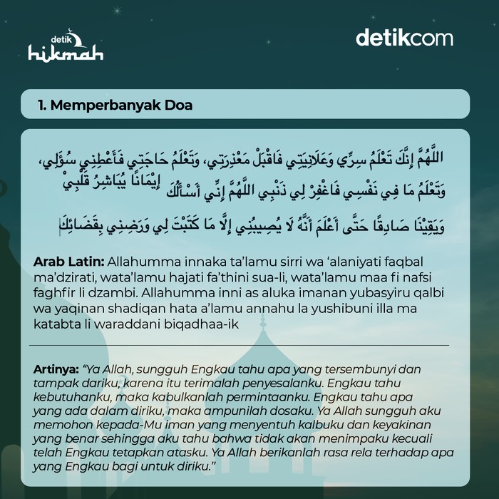 5 Amalan di Malam Nisfu Syaban 5 Amalan di Malam Nisfu Syaban
