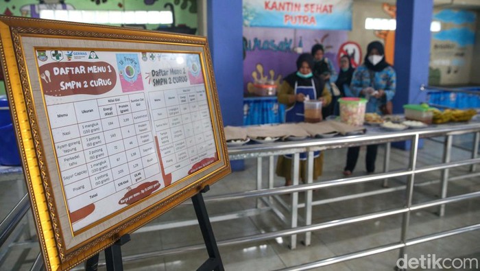 Ini Menu Makan Siang Gratis Rp 15 Ribu dalam Simulasi di Tangerang