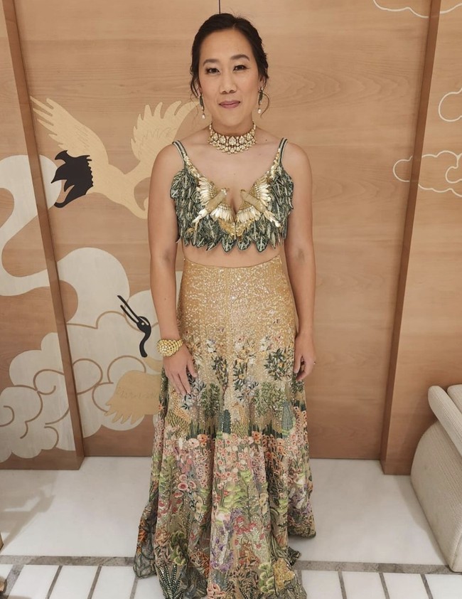 Foto: Istri Mark Zuckerberg Glamor di Pesta Crazy Rich Asia, Biasa Gaya ...