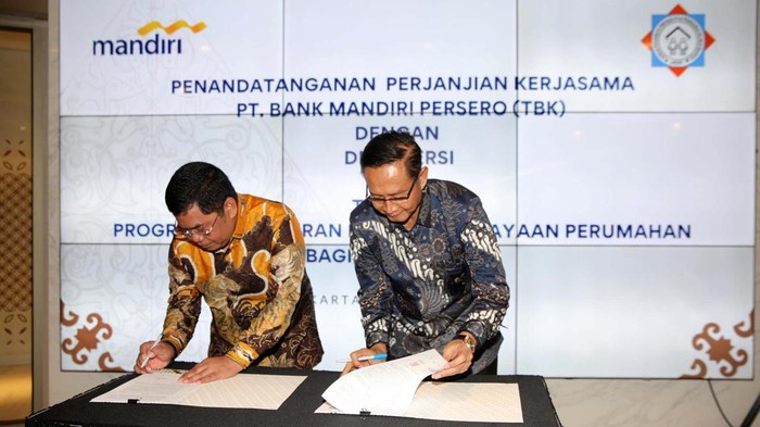 Bank Mandiri-APERSI Teken Kerja Sama untuk Dorong KPR FLPP