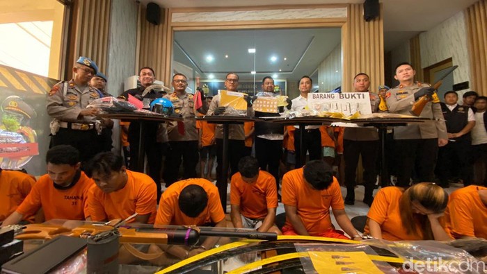 Polres Jakut Tangkap 23 Tersangka Street Crime Dalam Operasi Pekat Jaya