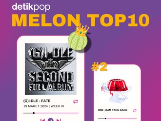 10 Lagu Teratas Chart Melon Awal Pekan Ini!