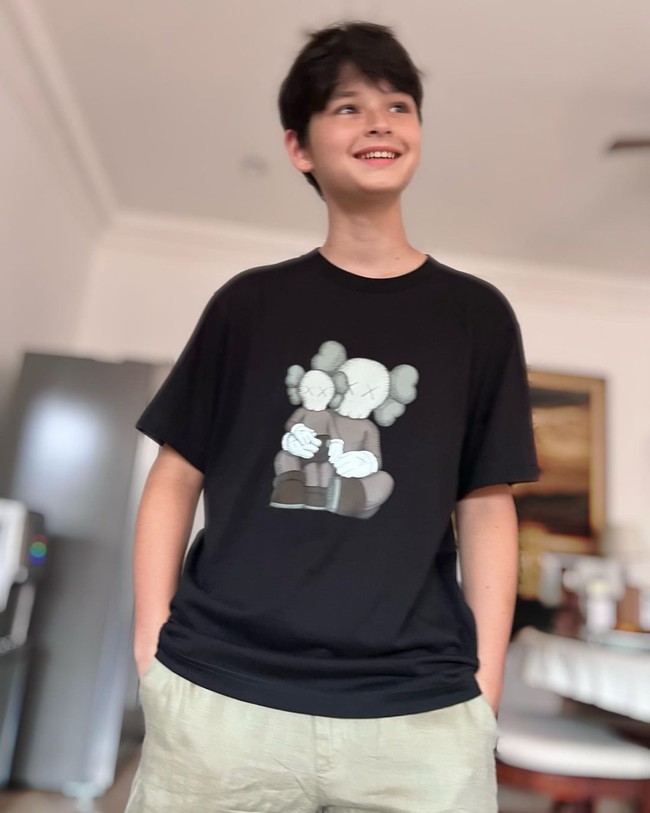 7 Foto Kenzou Lion Putra Tamara Bleszynski-Mike Lewis, Sudah ABG Makin Tampan