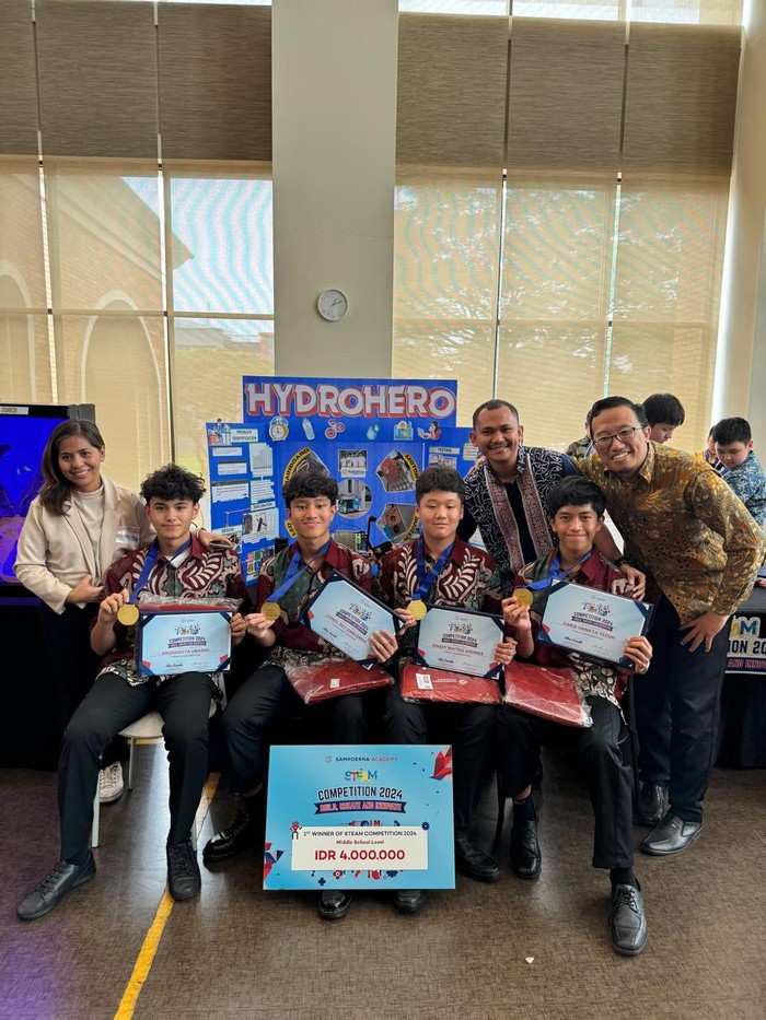 Mentari Intercultural School Jakarta Juarai STEAM Interschool Competition 2024