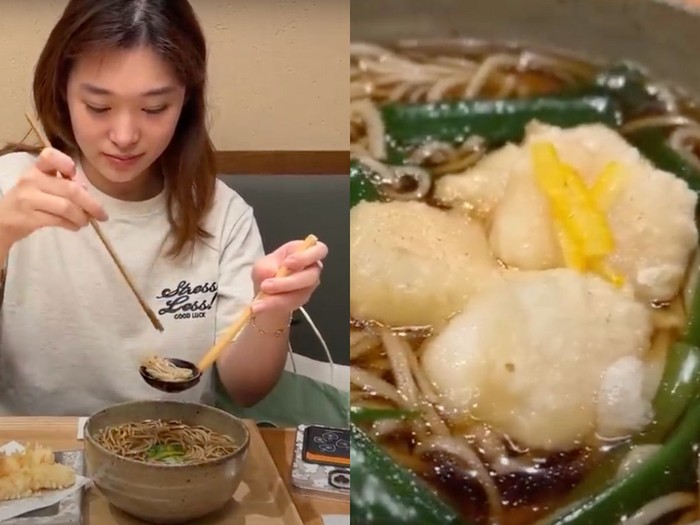 Gaya Livy Renata Saat Makan di Kaki Lima hingga Soba di Jepang