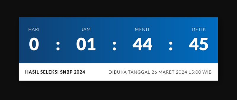 Pengumuman SNBP 2024 Jam Berapa Hari Ini? Ini Jadwal dan Link Resminya Pengumuman SNBP 2024 Jam Berapa Hari Ini? Ini Jadwal dan Link Resminya