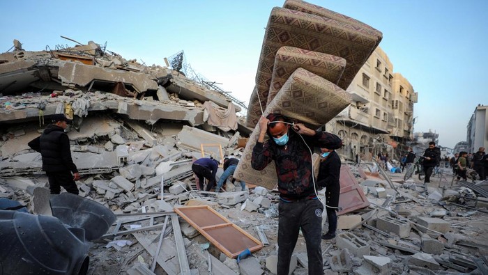 Potret RS Al-Shifa di Gaza Hancur Diserang Israel Potret RS Al-Shifa di Gaza Hancur Diserang Israel
