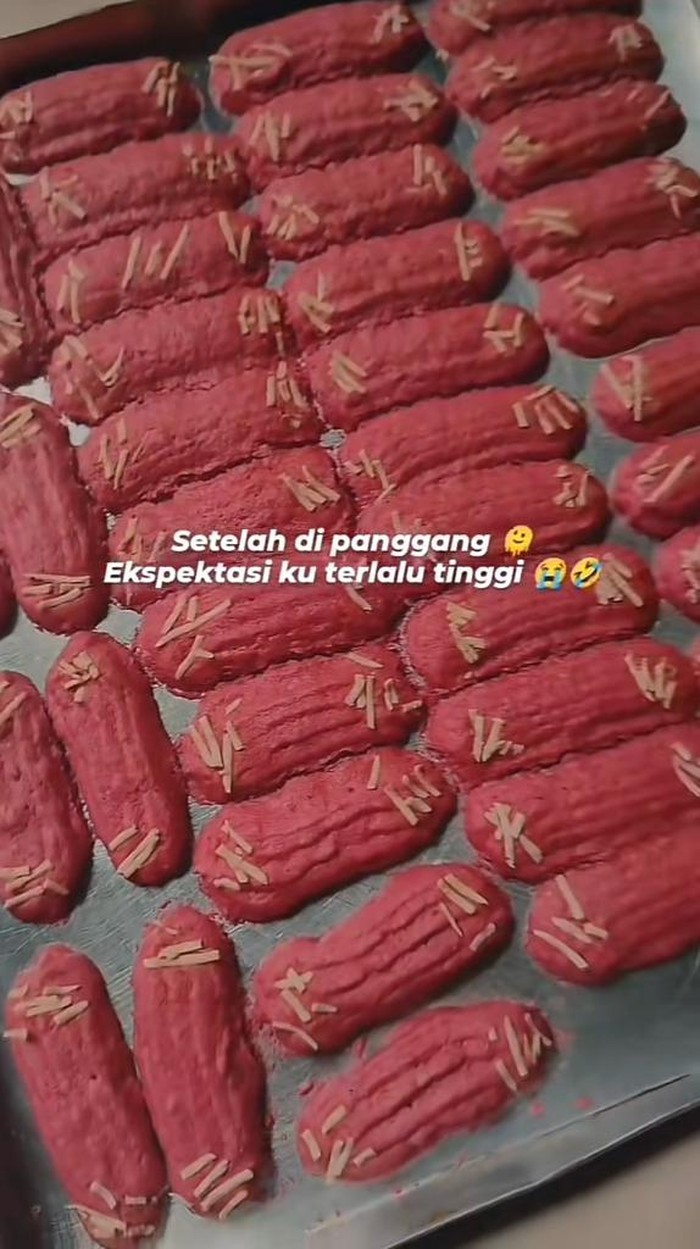 10 Kue Lebaran Gagal Viral di TikTok, Nastar hingga Kue Ulat