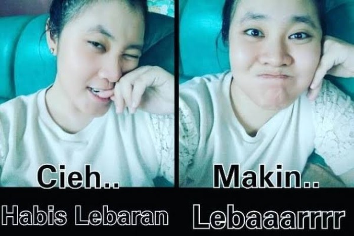 10 Meme Kocak Orang-orang yang Kalap Makan Saat Lebaran