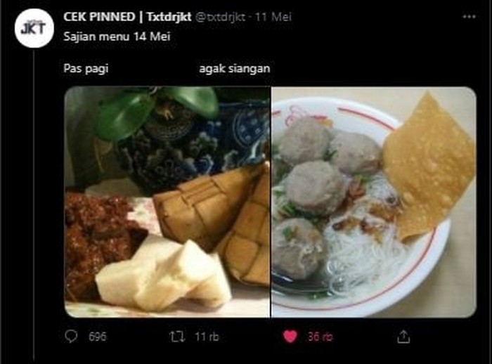 10 Meme Kocak Orang-orang yang Kalap Makan Saat Lebaran