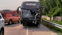 Pengakuan Sopir Bus Terlibat Kecelakaan Maut di KM 58 Tol Cikampek