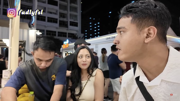 Seru! Fuji, Fadli, dan Rachel Vennya Kulineran di Pasar Malam Bangkok