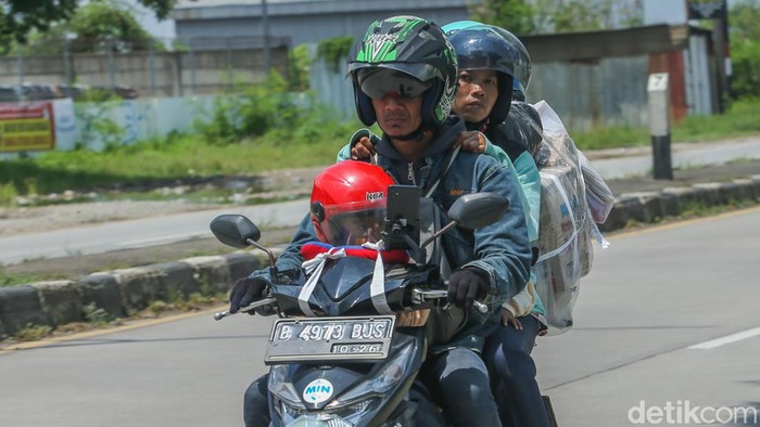 Pemudik Motor dari Arah Jawa Balik Lebih Awal Mulai Memasuki Pantura