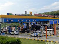 One Way Tol Dalam Kota Semarang buat Arus Balik Masih Berlaku