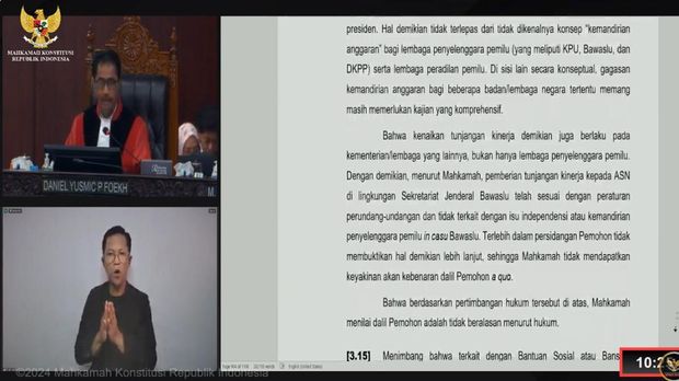 Daftar Dalil Gugatan Anies Dan Ganjar Yang Dipatahkan Mk